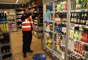 Budweiser Takeover | POS Installation - CJ Retail Solutions