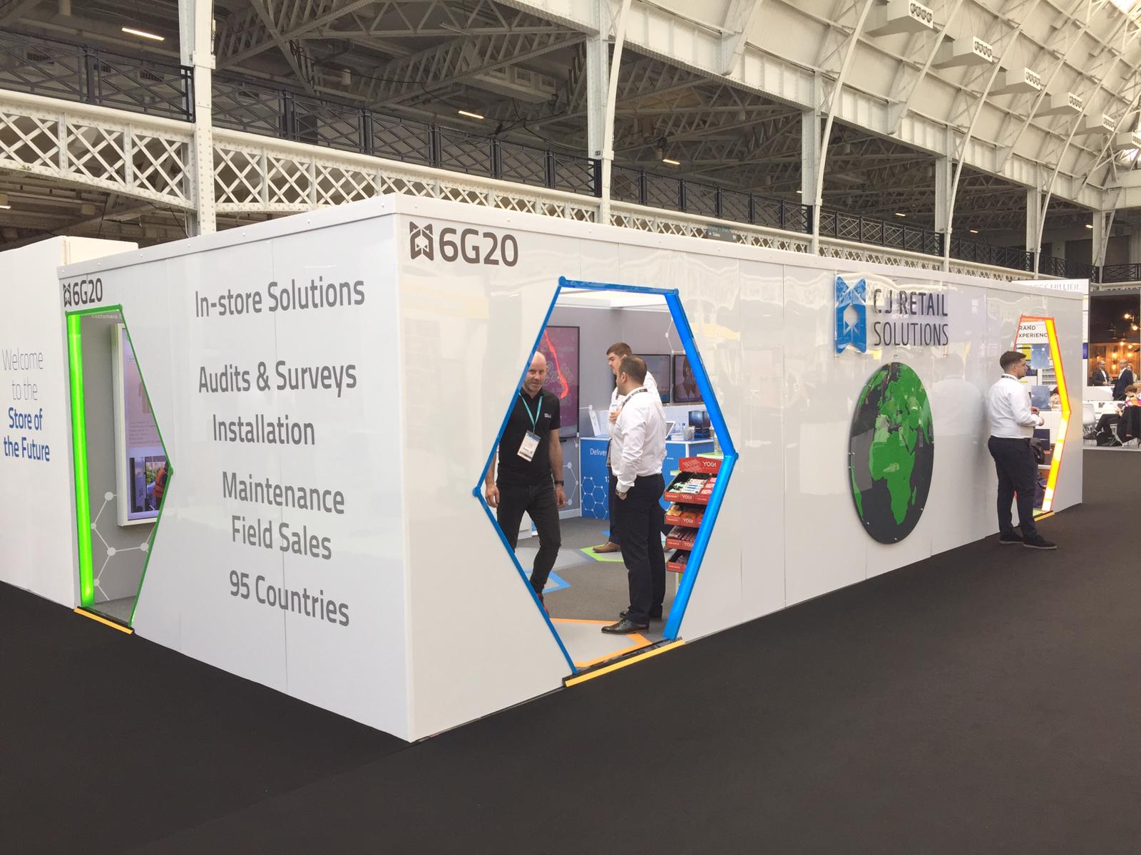 CJ Retail Solutions wins 'Best Stand Award' at Retail Expo 2019