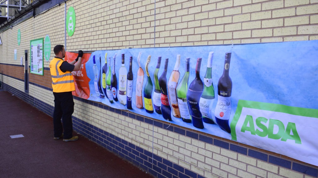 ASDA Media | Weekly POS Installation | CJ Retail Solutions